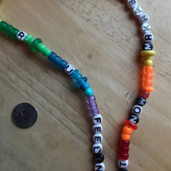 Jewelry | Mr Krabs Squidward Rave Kandi Perler Necklaces | Poshmark